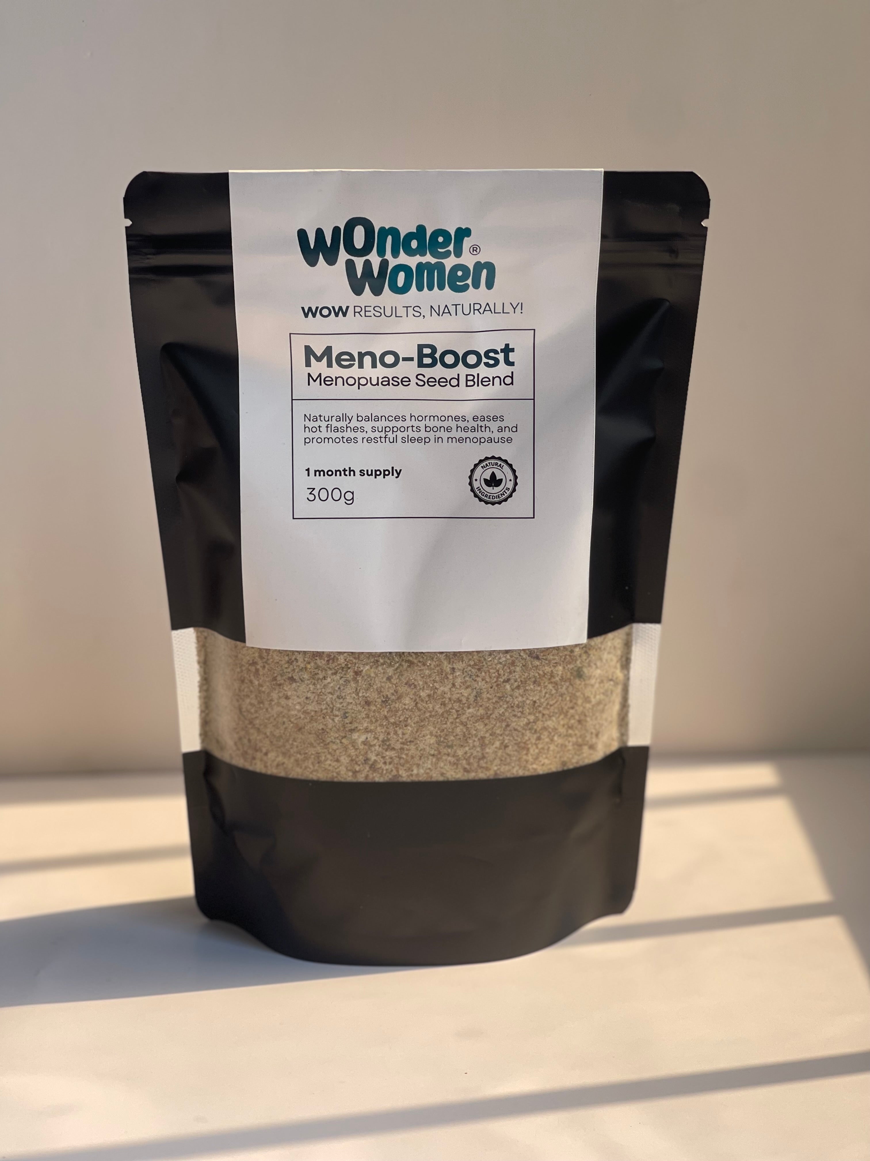 Meno-Boost Blend - Relief from Menopuase symptoms - 300g – Wonder Women